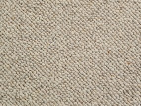 Vlněný koberec Natural Wool 3390 - metráž, hnědý | doprava zdarma po celé ČR Šíře role: 5 m