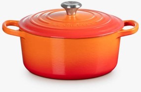 Le Creuset Signature - Pekáč kruhový s poklicí, objem 3,3 l, volcanique 21177220902430