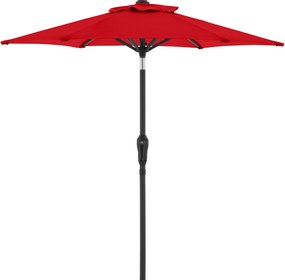 Doppler LIFE zahradní slunečník 180 cm červená