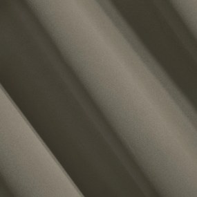 ZATEMŇOVACÍ ZÁVĚS NA KROUŽCÍCH LOGAN 140X270 CM TMAVĚBÉŽOVÁ