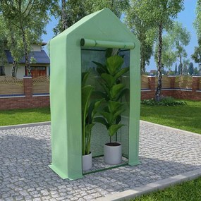 Skleník S Ocelovým Rámem 0,5 M² 1 X 0,5 X 1,9 M