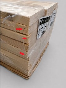 Bílá patrová/s výsuvným lůžkem dětská postel z borovicového dřeva s úložným prostorem s roštem 90x200 cm SCOTT - II. jakost – Vipack
