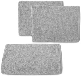 Klasický stříbrný bavlněný ručník TIANA1 Rozměr: 50 x 90 cm