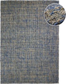 XXXLutz VLNĚNÝ KOBEREC, 200/290 cm modrá Flair Rugs - Online Only koberce & rohožky - 003165046303