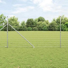 Svařované drátěné ploty s hroty 50 x 1,4 m Pozinkovaná ocel 3351460