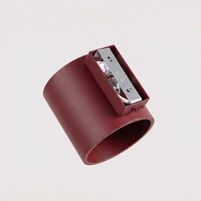 Sollux Lighting Nástěnné svítidlo ORBIS 1 bordó