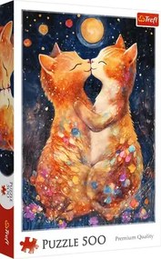 TREFL Puzzle Měsíční polibek / 500 dílků / 48 x 34 cm