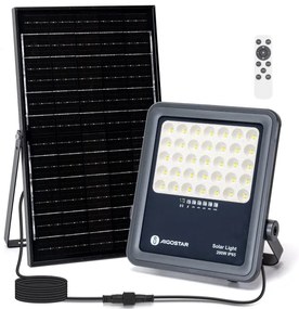 Aigostar - LED Stmívatelný solární reflektor LED/200W/3,4V IP65 + DO