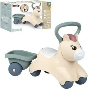 Smoby Odrážedlo Poník s vozíkem / od 1 roku