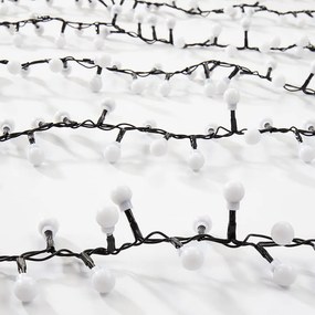 WHITE BULBS Světelný řetěz venkovní mini žárovky 300 světel