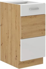Kuchyňská skříňka Artisan 40 D 1F BB Barva dvířek bílá lesk