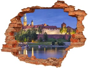 Wallmuralia Fototapeta díra na zeď 3D Krakov Polsko 90x70 cm