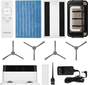 SENCOR SRV 1550WH bílá / robotický vysavač / vysávání  mopování / 18W