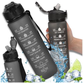 Camerazar Sportovní láhev TRESSARI 1000 ml BPA Free Tritan odolná láhev na vodu pro aktivní životní styl