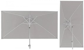 Slunečník N23 2x3m polyester/hliník - antracit