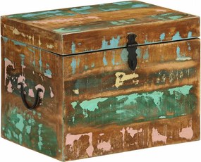 Úložný box recyklované masivní dřevo 241644