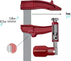 Piher Svěrka Maxipress M - délka 20 cm