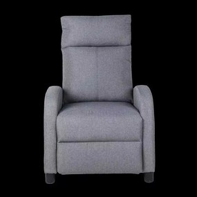 LuxuryForm DESIGN Televizní křeslo RUFO s polohováním - šedé