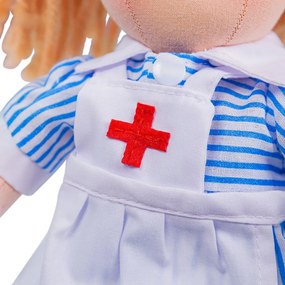 DD Látková panenka zdravotní sestřička Nancy 28 cm