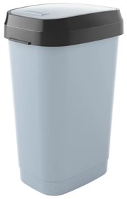 KIS Odpadkový koš Dual Swing Bin L šedý, 50 L