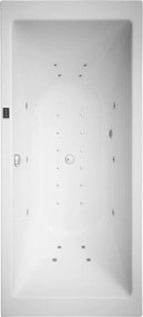 Essente ExclusiveLine BERNO DUO 200x90  obdélníková hydromasážní duo 200 × 90 cm Hydromasážní systém: ADVANCED