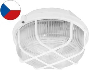 Svítidlo Panlux KRUH SKP-M-100/B 100W E27 bílá IP44 matné sklo