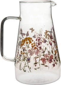 Skleněný džbán Flowers – Dakls