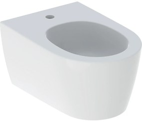 Geberit ONE - Závěsný bidet, skrytý přepad, otvor pro baterii, alpská bílá 500.690.JT.1