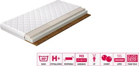 Latexová matrace Mokka 80x200 Hypoalergenní potah