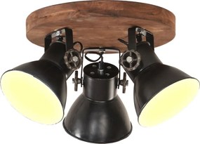 Industriální stropní svítidlo 25 W černé 42 x 27 cm E27 320515