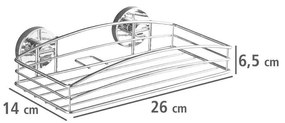 Koupelnová polička Vacuum-Loc - chromovaná ocel, WENKO
