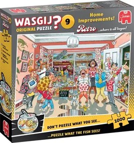 JUMBO Puzzle WASGIJ Retro Original 9: Domácí vylepšení! / 1000 dílků /