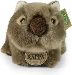 RAPPA Plyšový vombat 20 cm / ECO-FRIENDLY / od 0 měsíců