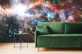 Tapeta nekonečná galaxie - 375x250 cm