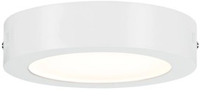 Paulmann 70641 Lunar, bílé stropní LED svítidlo, 11W LED 3000K, prům. 17cm