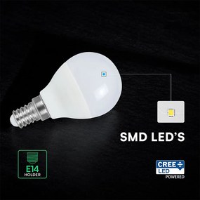 LED Solution LED žárovka 6,5W E14 Barva světla: Denní bílá 218646