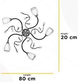 ONLI - Stropní svítidlo SHARON 5xE14/6W/230V