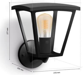 Philips - Venkovní nástěnné svítidlo INARA Hue 1xE27/7W/230V Wi-Fi IP44