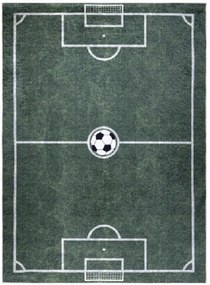 Dywany Łuszczów Dětský kusový koberec Bambino 2138 Football green ROZMĚR: 120x170