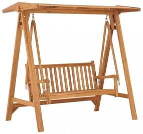 Zahradní houpačka 170 / 114 cm teak Dekorhome