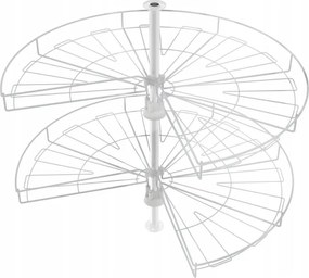 Koš Otočná police 3/4 fi 690 mm Bílá