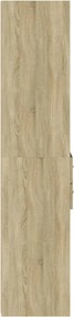 Skříň highboard dub sonoma 45 x 42,5 x 185 cm kompozitní dřevo 3281450