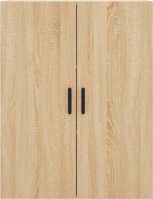 Skříň highboard dub sonoma 69,5 x 34 x 180 cm kompozitní dřevo 3195686