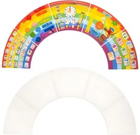 2KIDS TOYS Activity board Duha / Senzorická hračka / od 3 let
