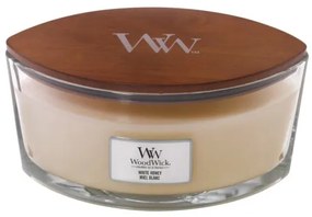 WoodWick Svíčka loď White Honey, 453 g