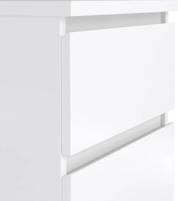 FALCO Noční stolek Simplicity 230 bílý lesk