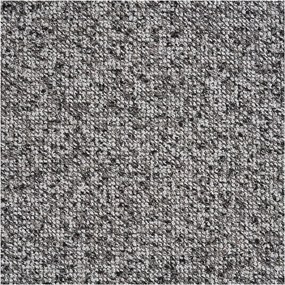 Šedá lavice z textilie bouclé Westport – House Nordic