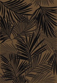 BE Koberec Eqos 0005 BROWN - hnědý obdélníkový Rozměr: 60x100 cm
