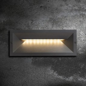 RED R13621 RAGG zápustná černá 230V LED 12W IP65 3000K - RED - DESIGN RENDL