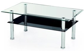 Intesi Konferenční stolek Laland chrom/sklo
